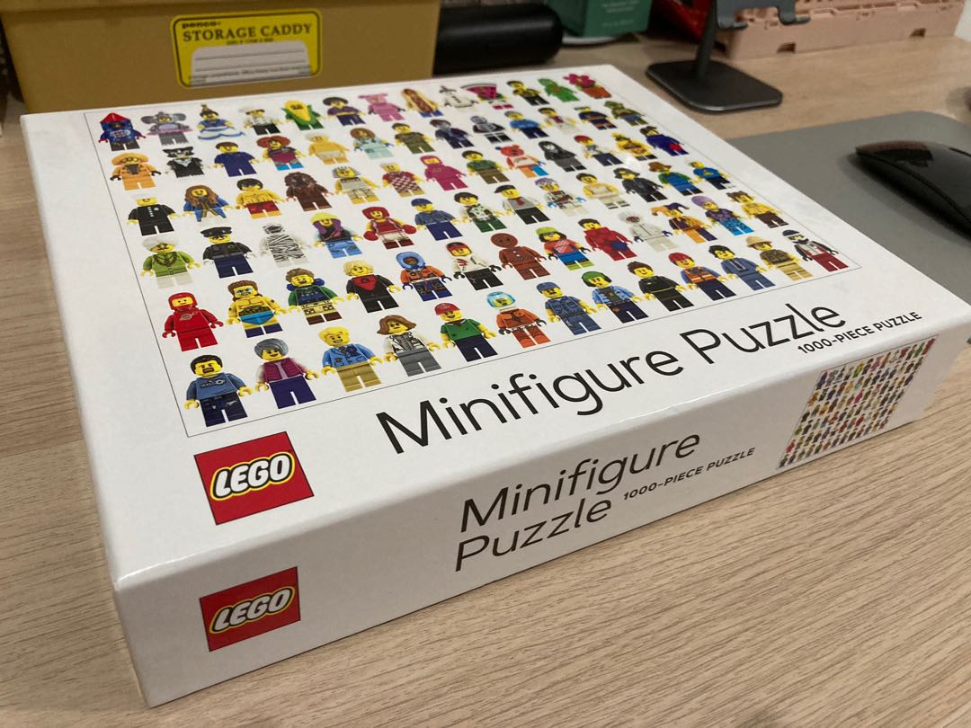Lego Minifigure Puzzle 1000 pcs, Toys & Games, Bricks & Figurines on ...