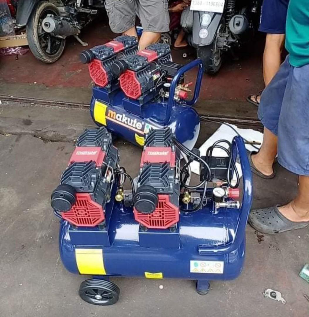 MAKUTE JAPAN AIR COMPRESSOR DUAL PISTON SILENT TYPE 3HP, Furniture ...