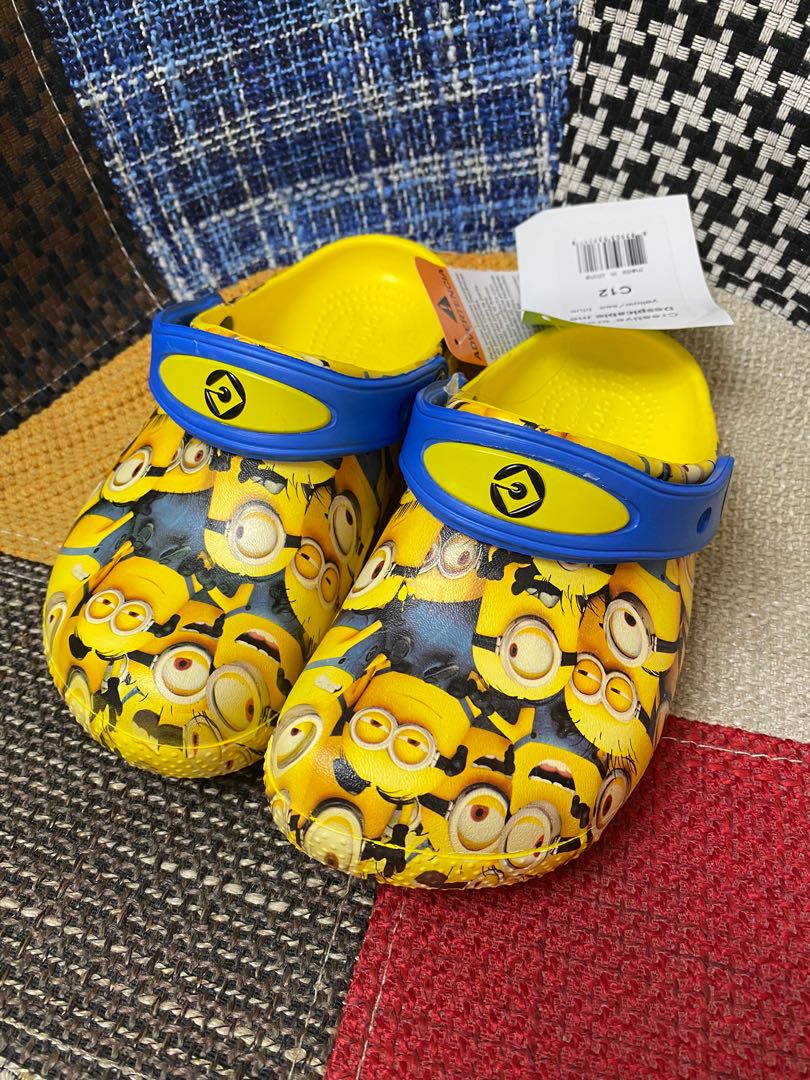 Minions Despicable Me Design Sandals, Babies & Kids, Babies & Kids ...