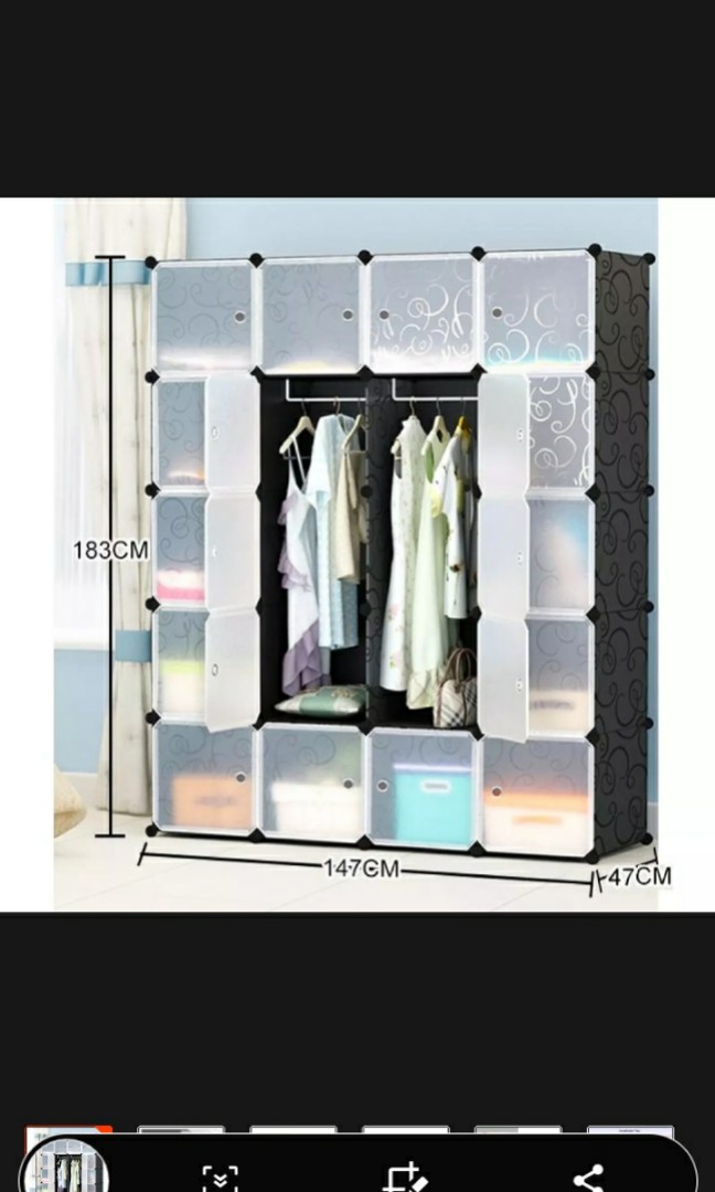 Modular cube storage system, Furniture & Home Living, Home Improvement ...