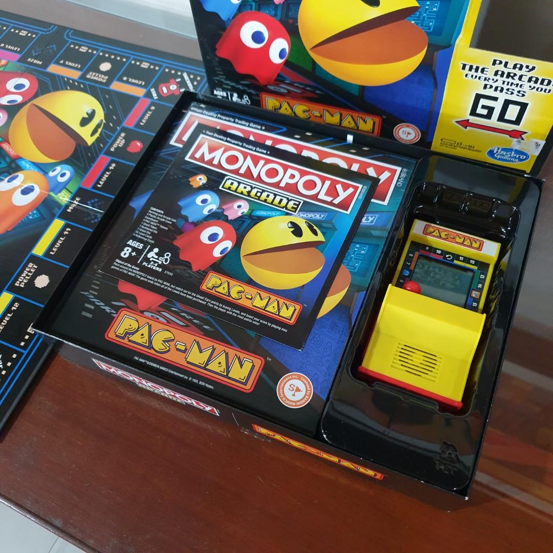 Monopoly Arcade Pacman Gameboard (New) (Rare) (Limited Release ...