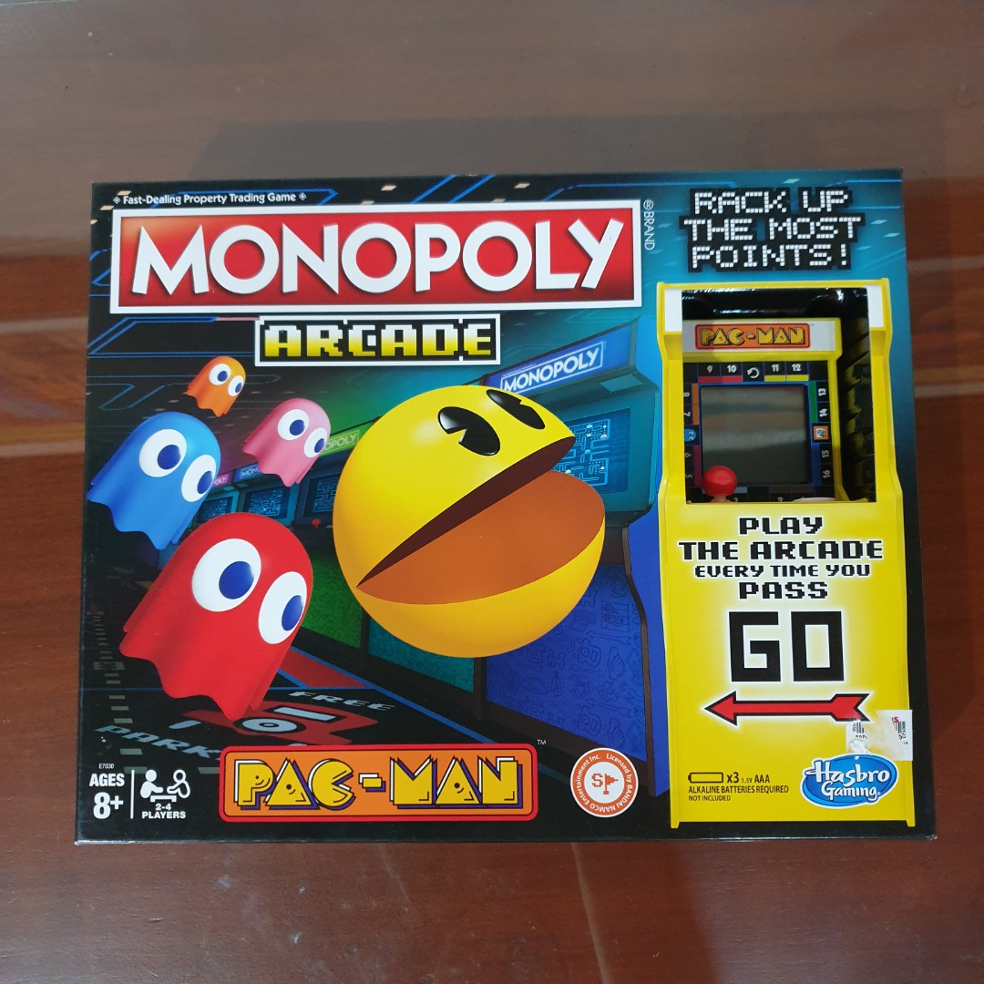 Monopoly Arcade Pacman Gameboard (New) (Rare) (Limited Release ...