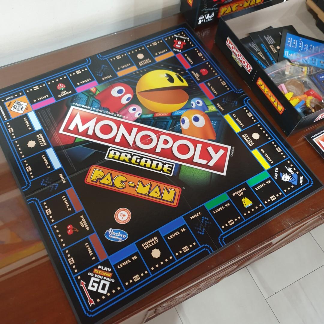 Monopoly Arcade Pacman Gameboard (New) (Rare) (Limited Release ...