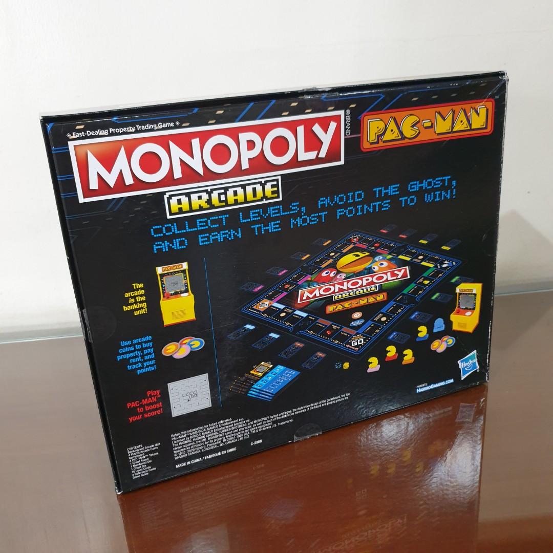 Monopoly Arcade Pacman Gameboard (New) (Rare) (Limited Release ...