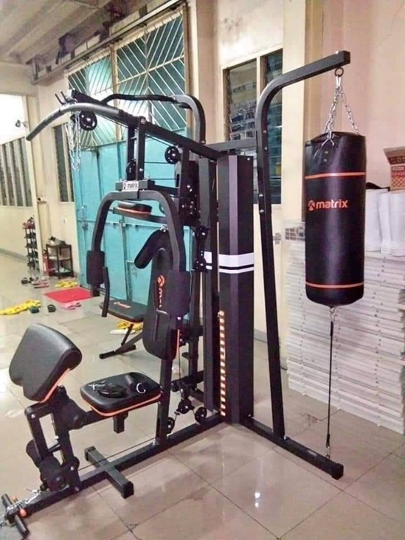 Multi Purpose Home Gym Equipment - 3 Station, Sports Equipment ...