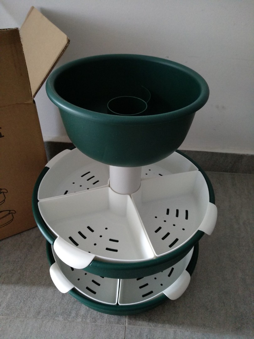 Multi-Layer Steamboat Food Tower Tray, Furniture & Home Living ...