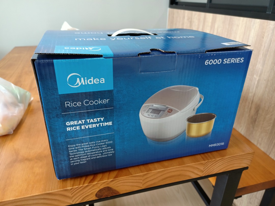 NEW Midea Rice Cooker 6000 Series, TV & Home Appliances, Kitchen ...