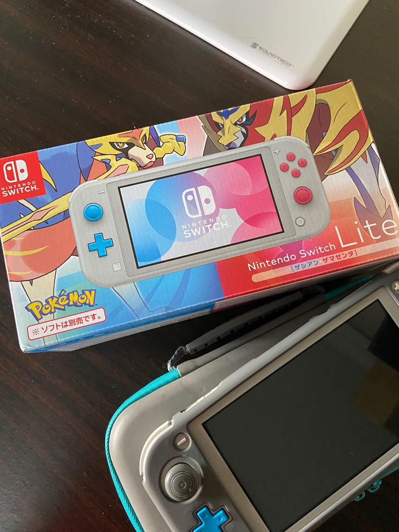 Nintendo Switch Lite Pokemon Edition, Video Gaming, Video Games ...
