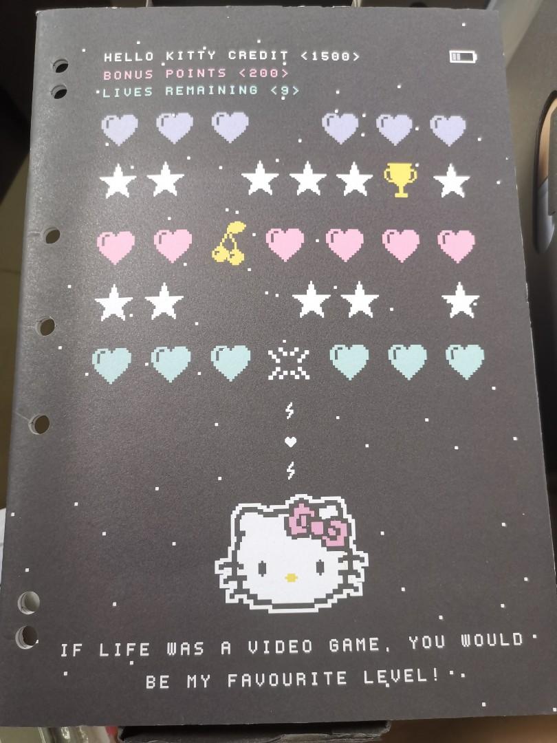 Notebook A4 typo hello kitty, Hobbies & Toys, Stationery & Craft ...