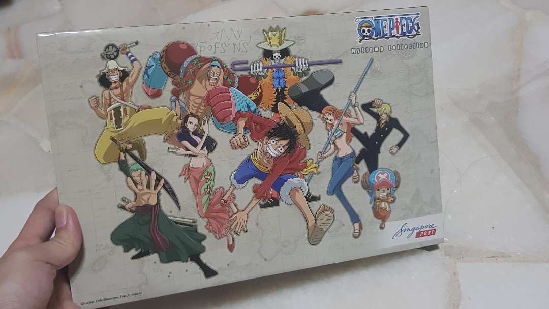 One Piece x Singpost Stamp and Watch Collectible Set, Hobbies & Toys ...
