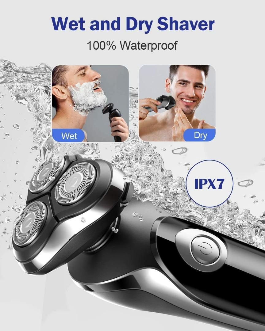 OriHea Electric Shaver for Men Rotary Shaver Electric Razor Beard ...