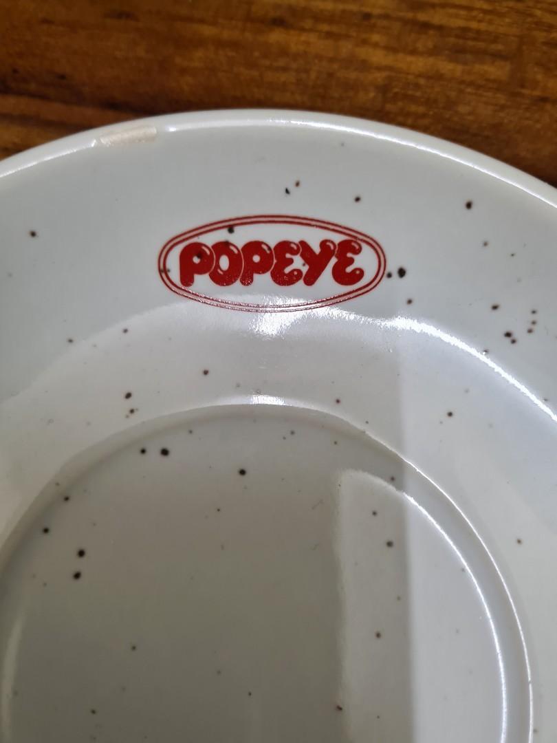 piring & cawan popeye tapi bukan kopitiam, Hobbies & Toys, Collectibles ...