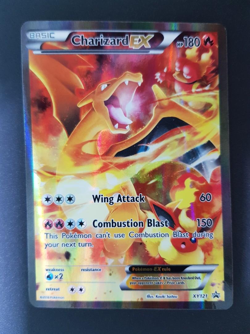 Pokemon XY Charizard EX XY121, Toys & Games, Board Games & Cards on ...