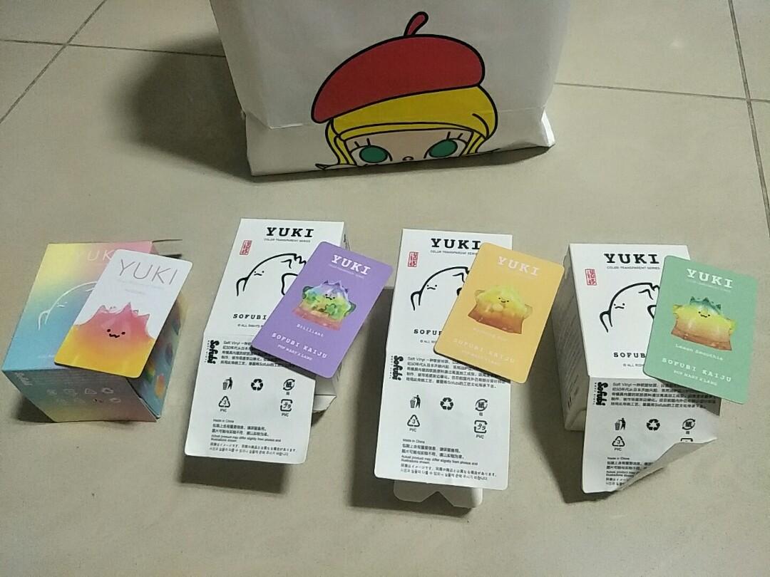 Popmart Yuki Inner Brillance Series/ Mango Yuki/ Pudding Yuki/ Popmart ...