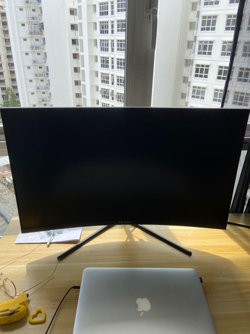 Prism+ X270 Pro 27” Curved Gaming Monitor (2k / 144hz), Computers ...