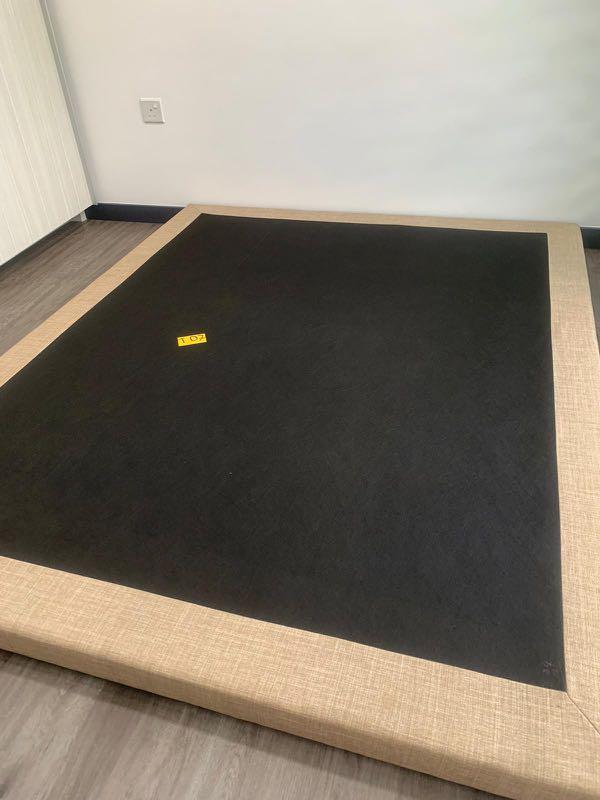 Pull-out divan bed frame with roller, Furniture & Home Living ...