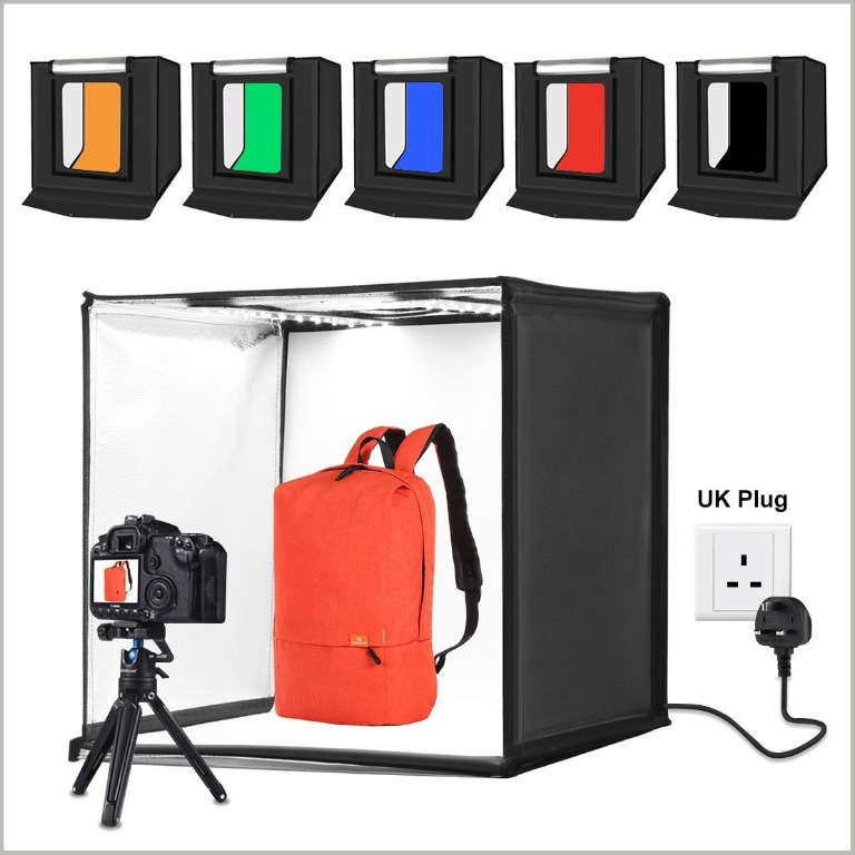 Puluz 60cm LED light box Tent product photography lightbox photography ...