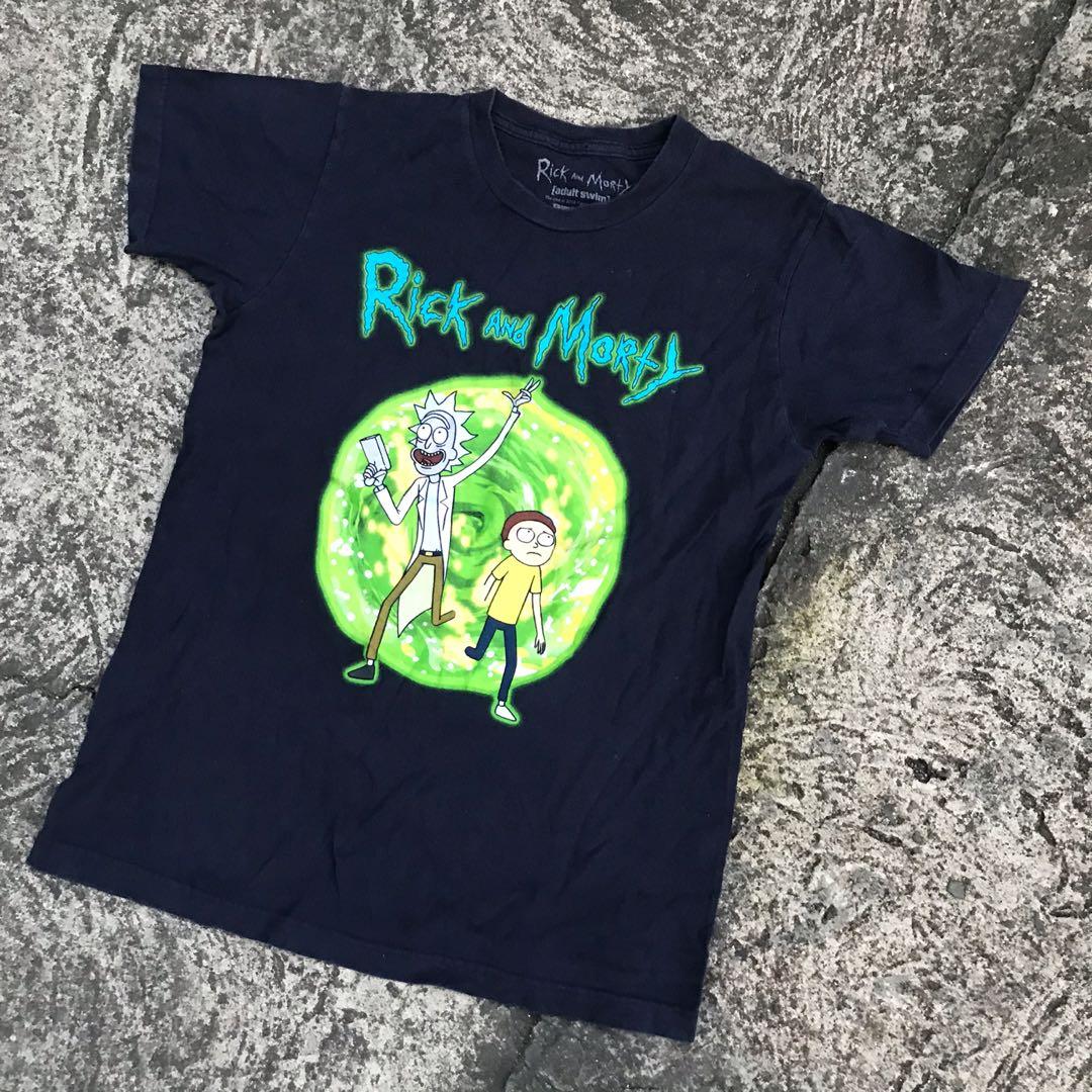 Rick and Morty, Men's Fashion, Tops & Sets, Formal Shirts on Carousell