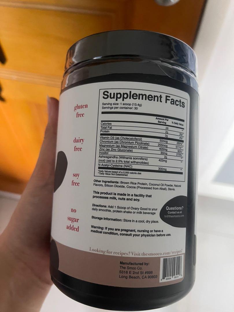 Smoo Hormone Balance Powder (Ovary Good) PCOS, Everything Else on Carousell