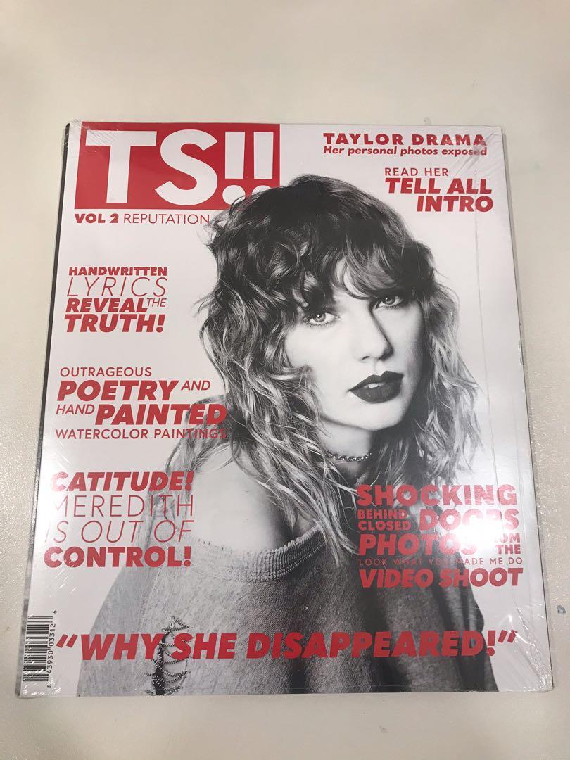 Taylor Swift - reputation magazine volume 2, Hobbies & Toys, Music ...
