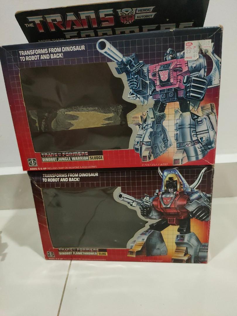 Transformers G1 dinosaur dinobot 1980 1984 Hasbro, Hobbies & Toys, Toys ...