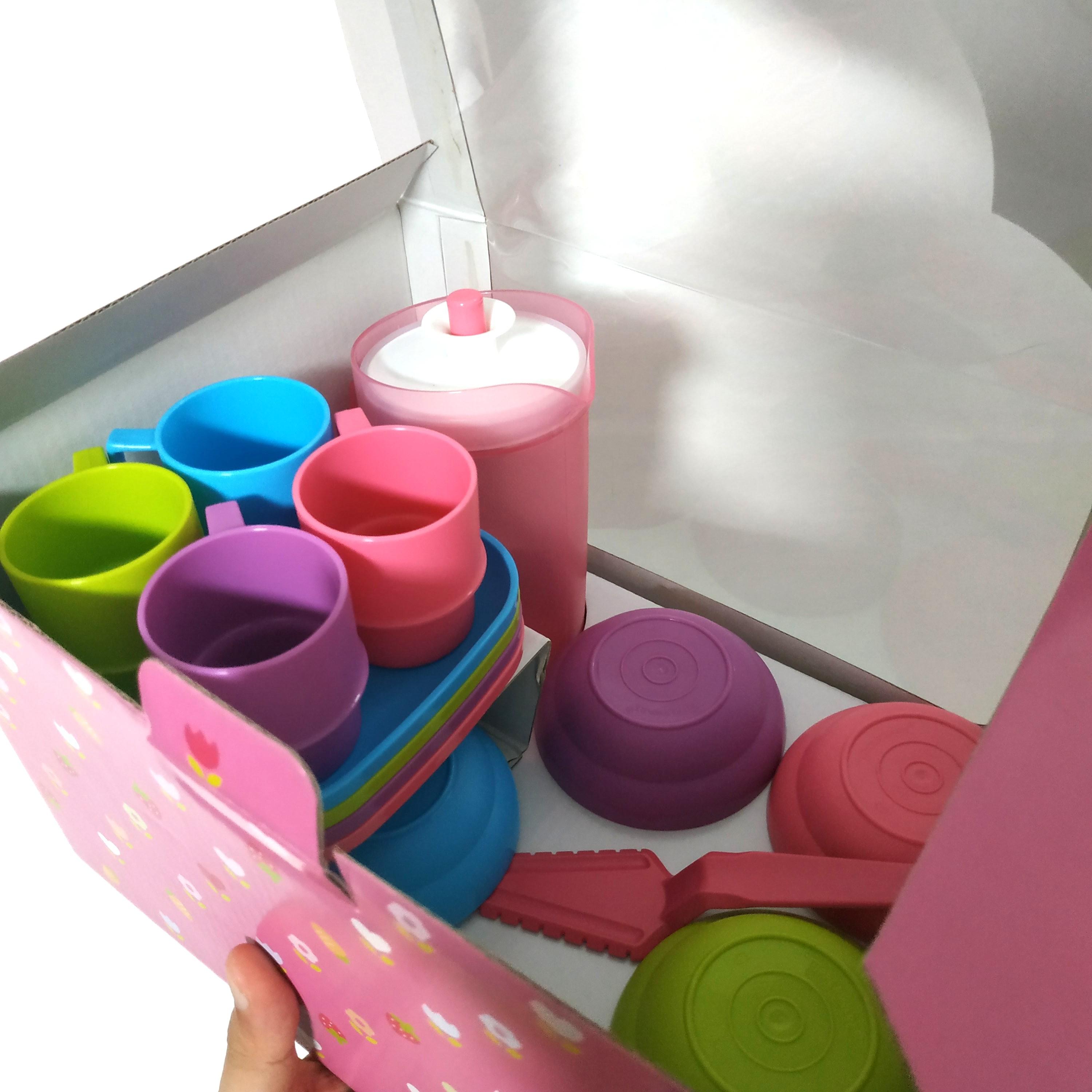 Tupperware Kids Mini's Tea Party Gift Box Set, Hobbies & Toys, Toys ...