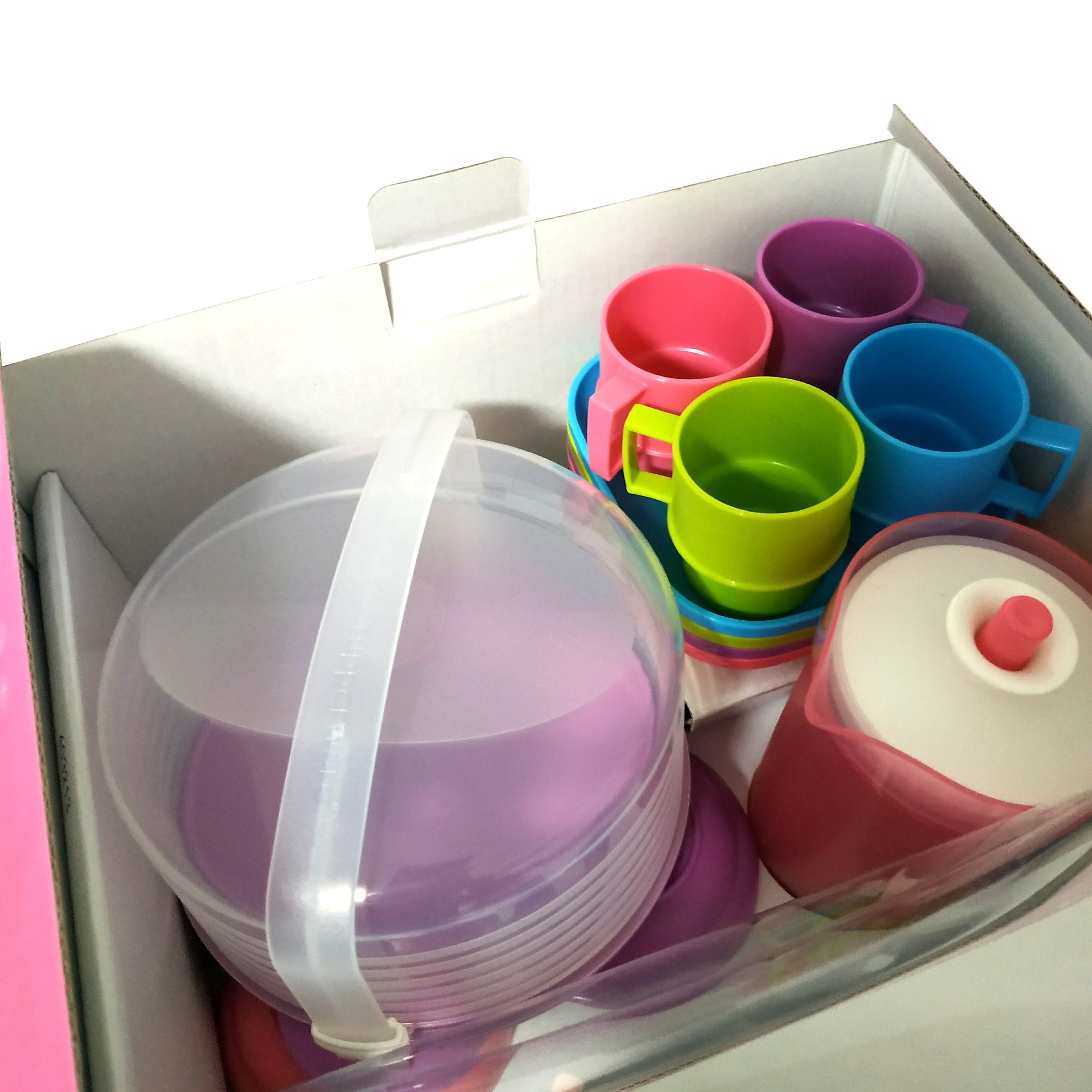Tupperware Kids Mini's Tea Party Gift Box Set, Hobbies & Toys, Toys ...