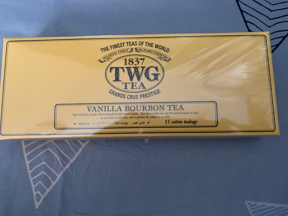 TWG Vanilla Bourbon Tea, Food & Drinks, Beverages on Carousell