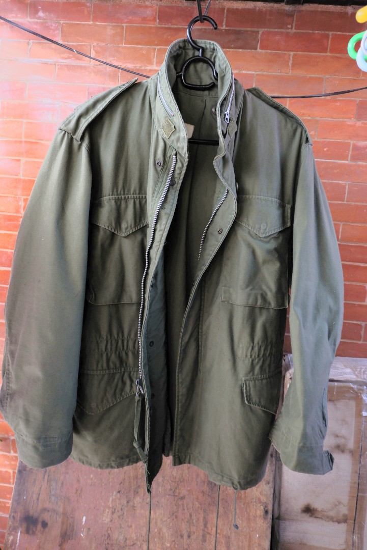 Vintage M65 military field jacket US genuine issue not alpha rothco ...
