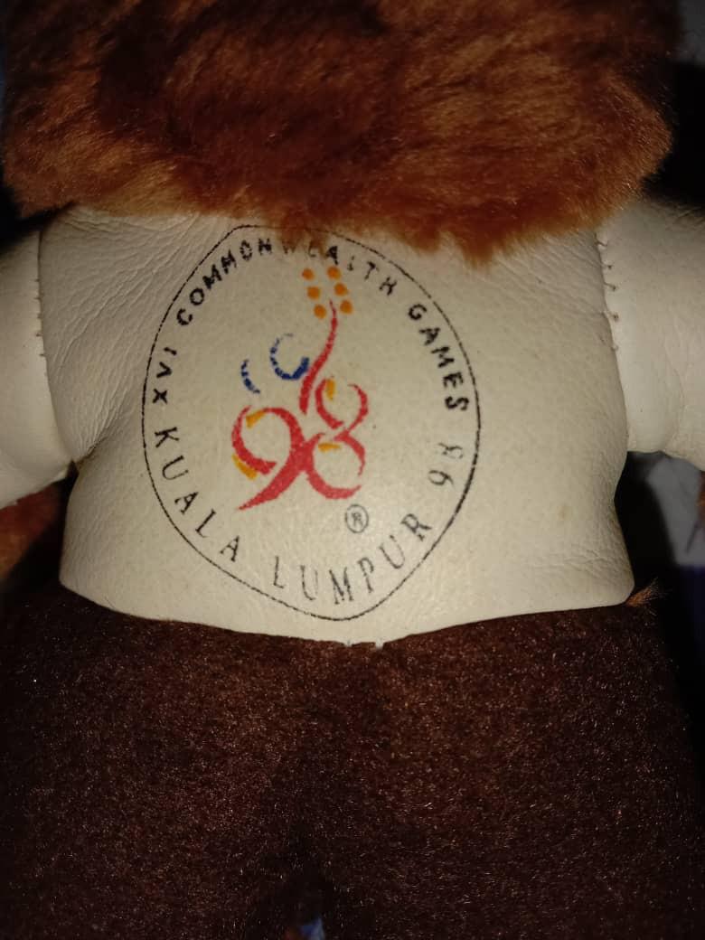 Vintage Maskot SUKAN KOMANWEL 1998, Hobbies & Toys, Collectibles & Memorabilia, Vintage ...