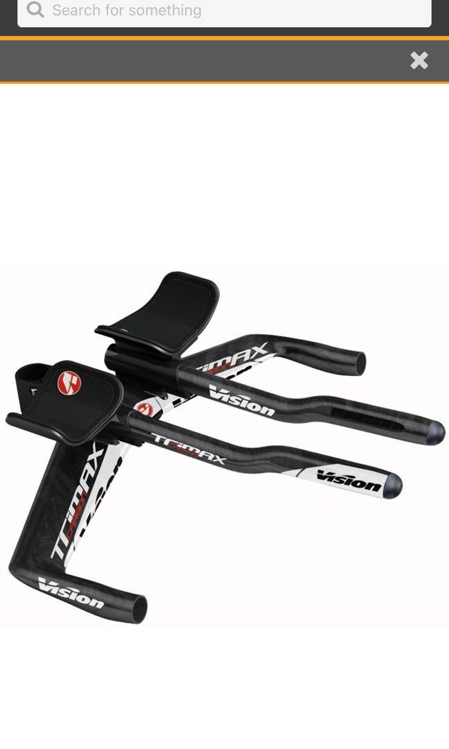 Vision Trimax Carbon Aerobar R-Bend Extension, Sports Equipment ...