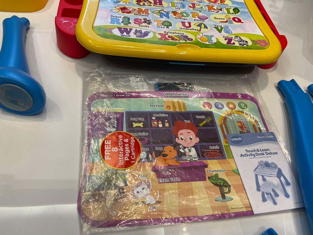 Vtech learning table- interactive kids learning, Babies & Kids, Baby ...