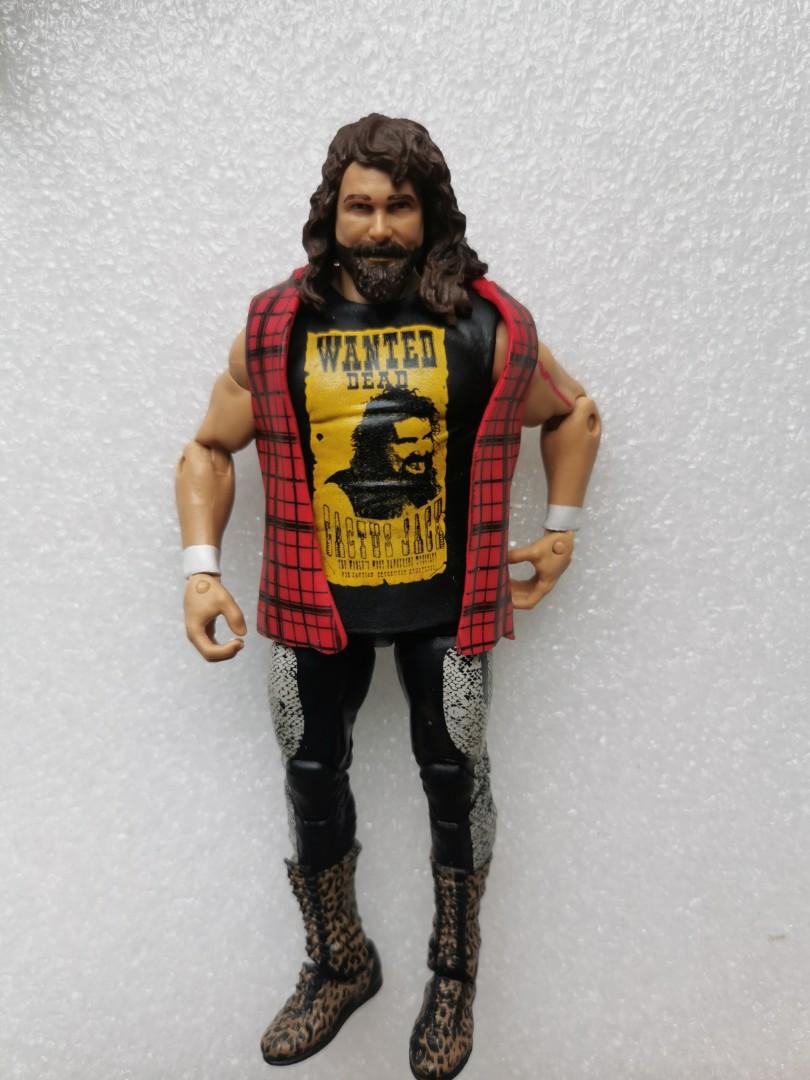Wwe mick foley cactus jack elite figure, Hobbies & Toys, Toys & Games ...