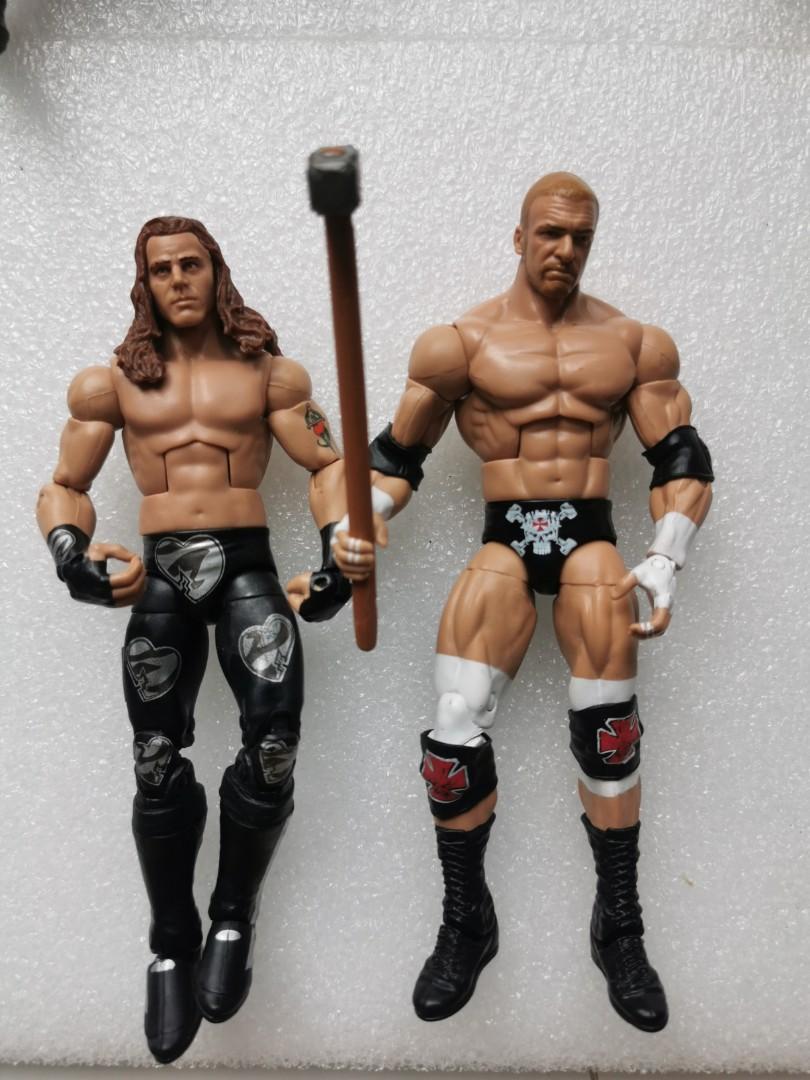 Wwe set triple h shawn michaels hbk elite figure, Hobbies & Toys, Toys ...