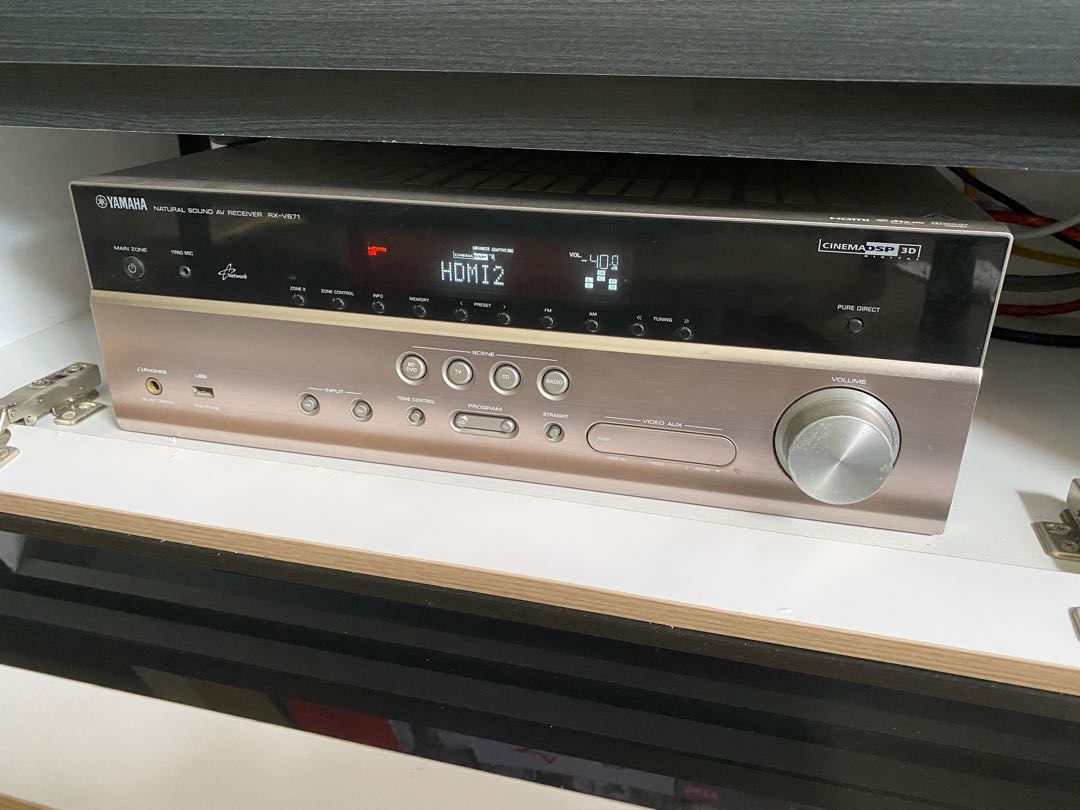 Yamaha AV Receiver RX-V671, Audio, Other Audio Equipment on Carousell