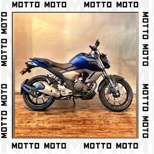 Yamaha FZS (Blue), Motorcycles, Motorcycles for Sale, Class 2B on Carousell