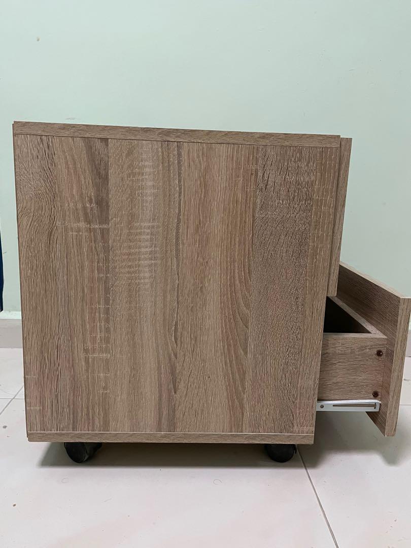 2 Draw Mobile Pedestal with keys, Furniture & Home Living, Furniture ...