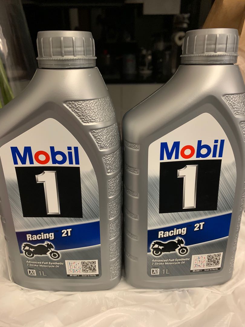 2T Mobil Gold Full Synthetic, Motorcycles, Motorcycle Accessories on ...