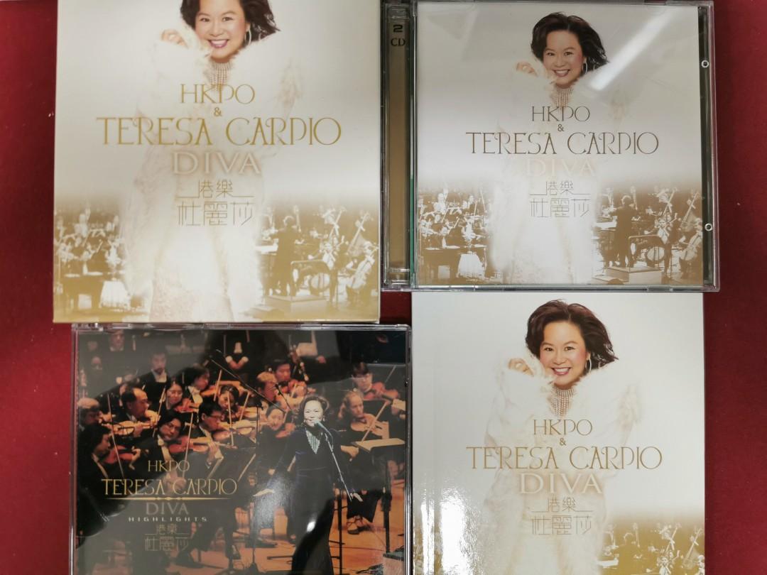 95％new 杜麗莎 港樂杜麗莎 HKPO Teresa Carpio DIVA演唱會 CD 2003 靚聲 首版 3碟 2CD+VCD ...