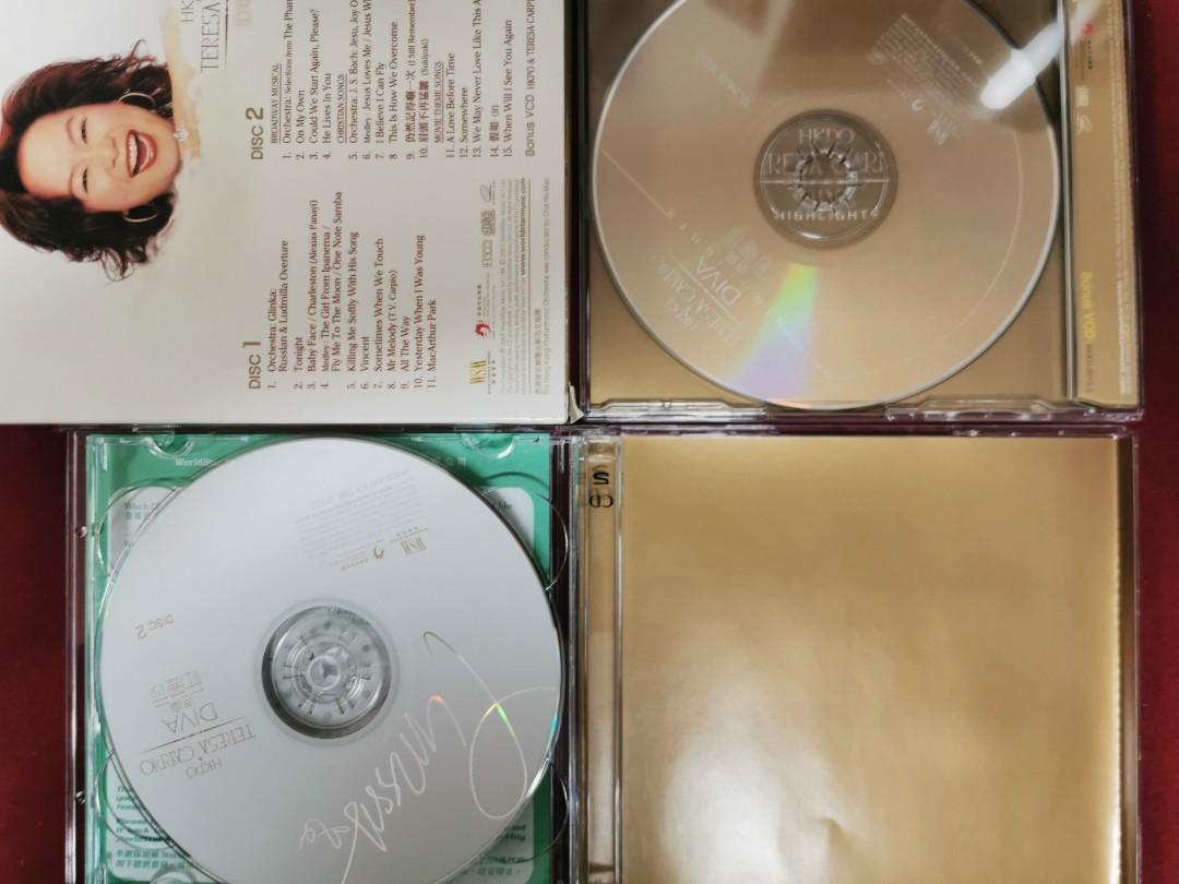 95％new 杜麗莎 港樂杜麗莎 HKPO Teresa Carpio DIVA演唱會 CD 2003 靚聲 首版 3碟 2CD+VCD ...
