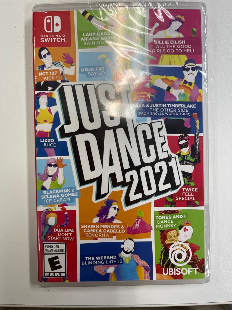 全新 Just Dance 2021 Switch, 電子遊戲, 電子遊戲, Nintendo 任天堂 - Carousell