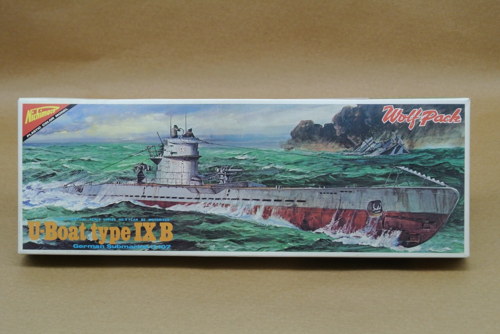 中古模型 Nichimo German Submarine U-107 U-Boat Type IX B, 興趣及遊戲, 玩具 & 遊戲類 ...