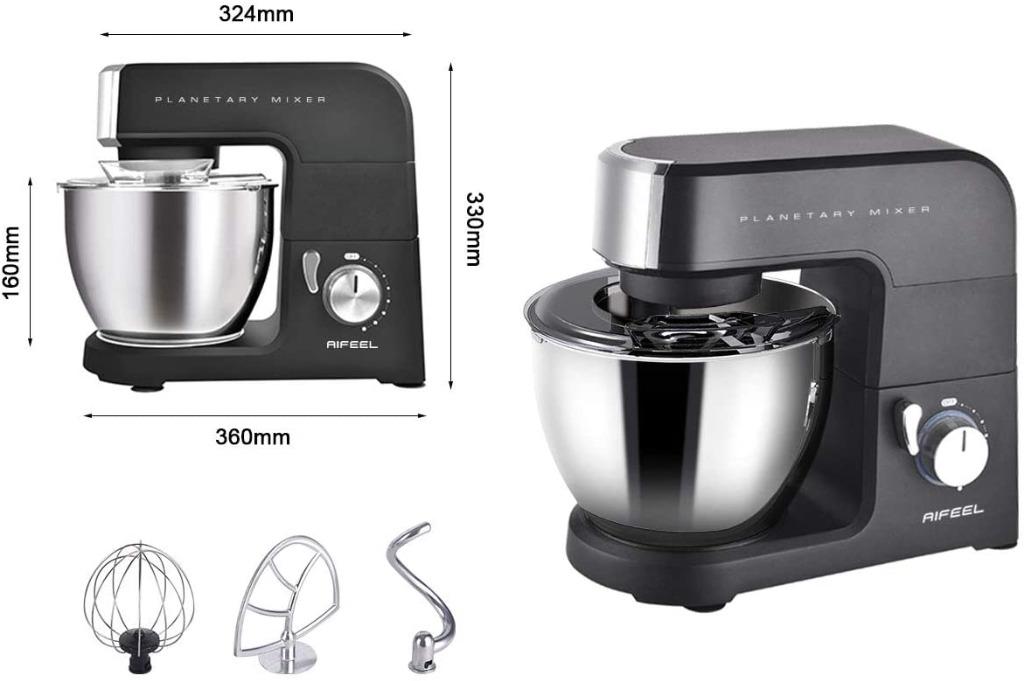 Aifeel Stand Mixer / Food Processor - OU-8667A , 7-in-1 Multifunctional Kitchen Mixer with 5.5 ...