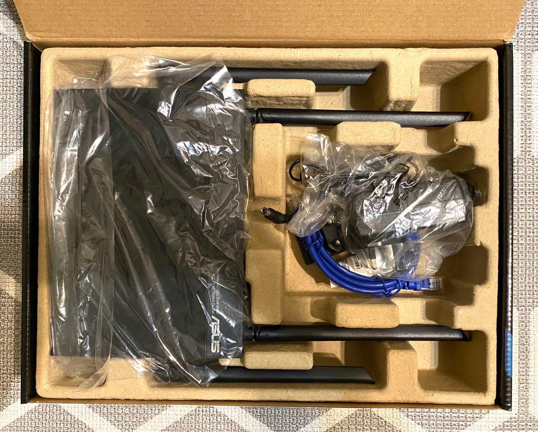 Asus RT-AC1200G+ Wireless Router + Huawei HG8240H GPON Terminal ...