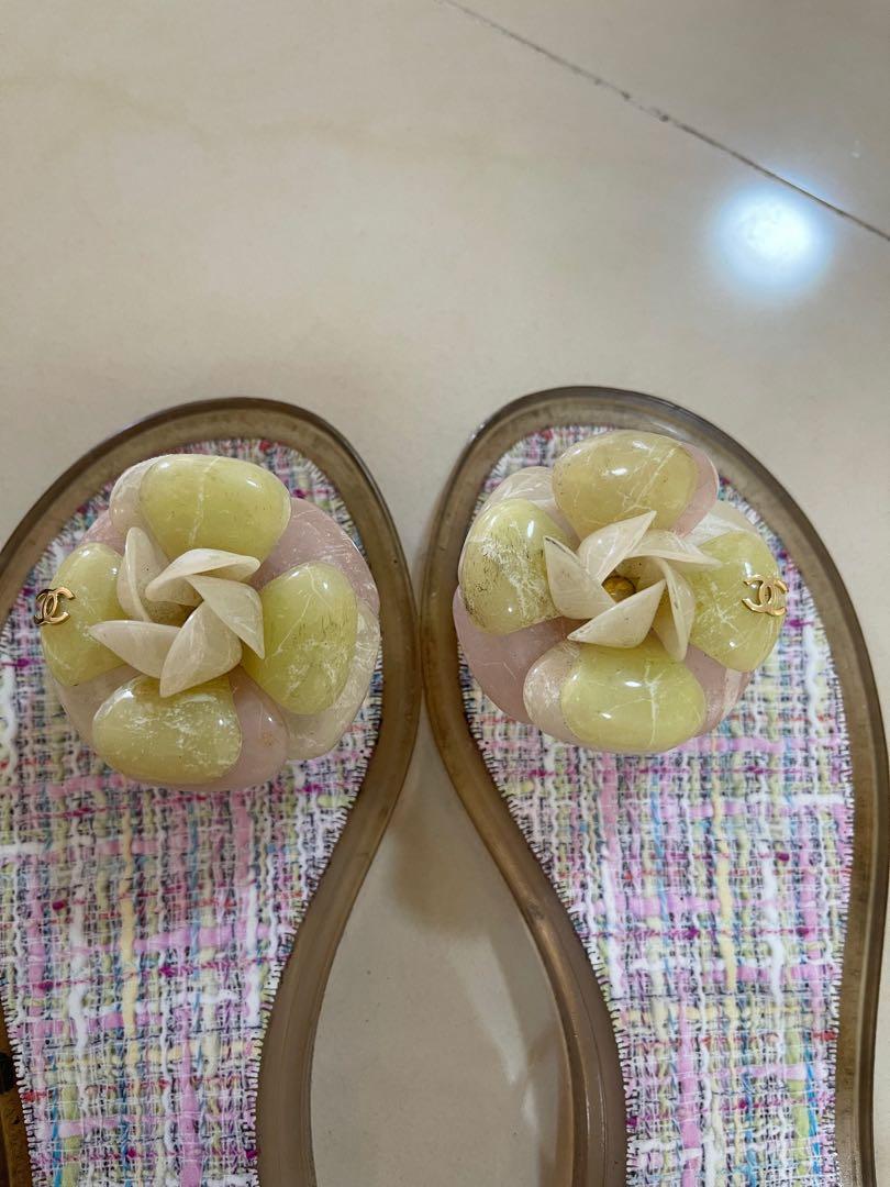 AUTHENTIC CHANEL SANDALS, Women's Fashion, Footwear, Flats on Carousell