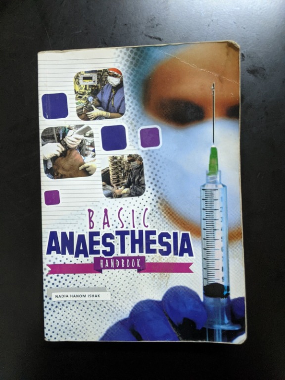 Basic Anaesthesia Handbook by Nadia Hanom, Hobbies & Toys, Books ...