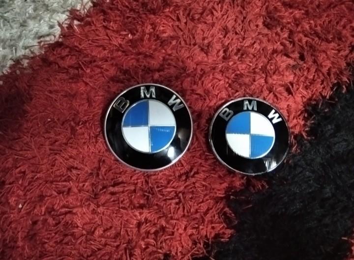 Bmw E46 Emblem Logo Original, Auto Accessories on Carousell