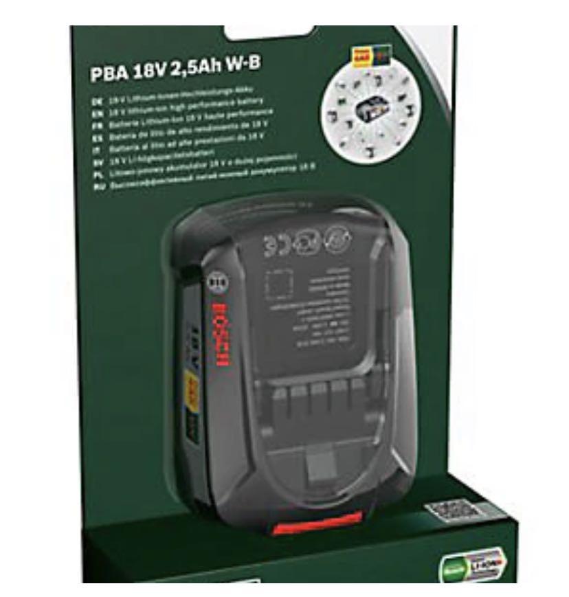 Bosch battery 18v 2.5ah, Mobile Phones & Gadgets, Mobile & Gadget ...