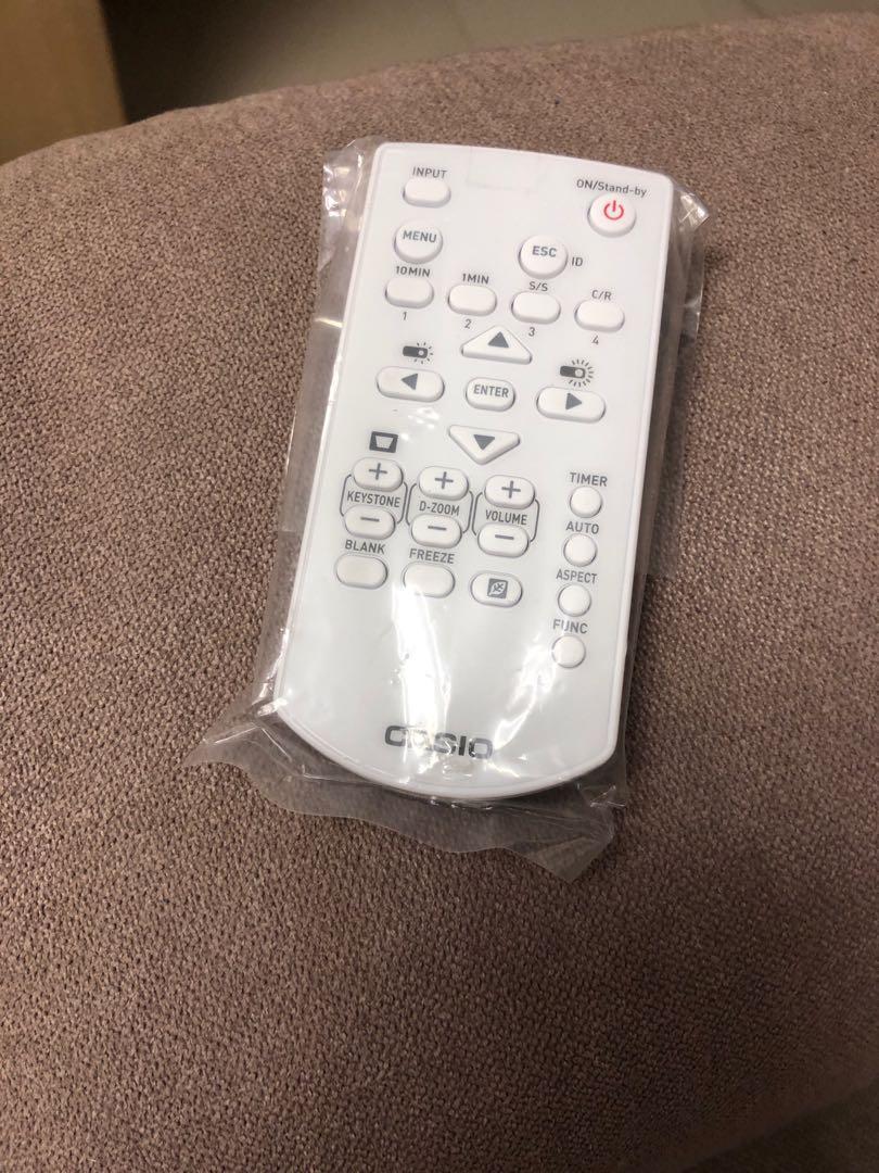 Casio projector Remote YT 161, TV & Home Appliances, TV & Entertainment ...