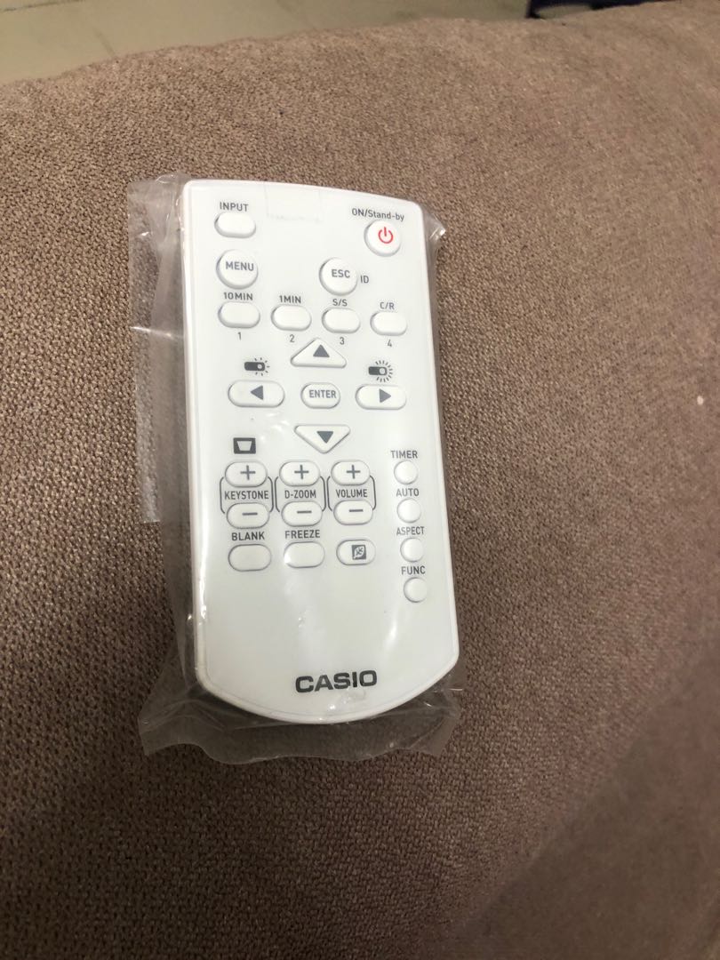Casio projector Remote YT 161, TV & Home Appliances, TV & Entertainment ...